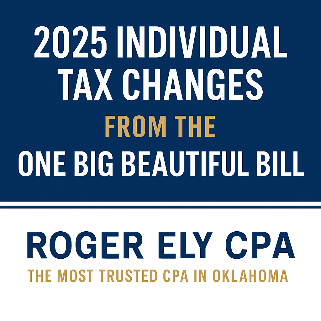 2025 Individual Tax Changes